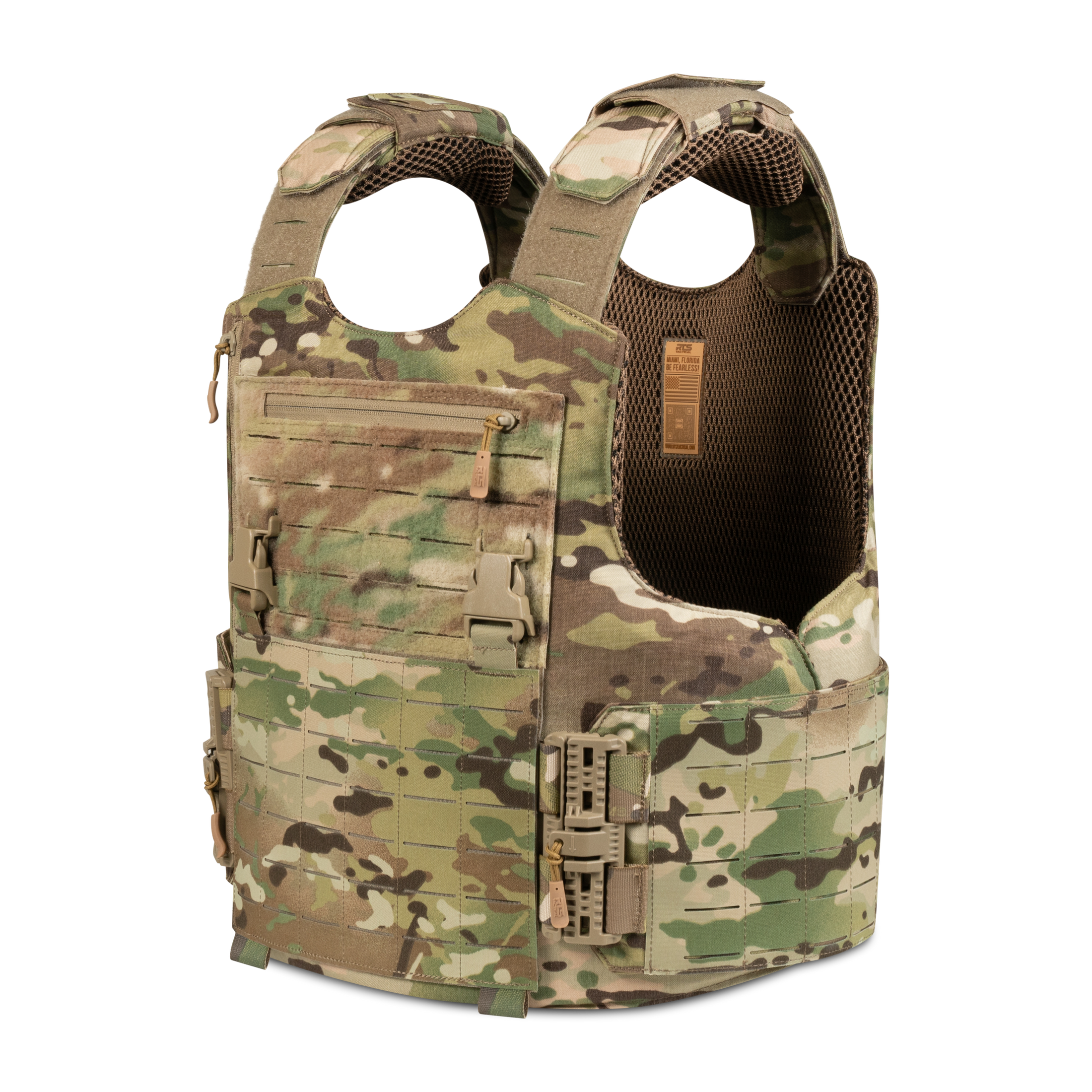 RICO Special Operations Vest with Commander Level IIIA (HG2) Soft Armor ...